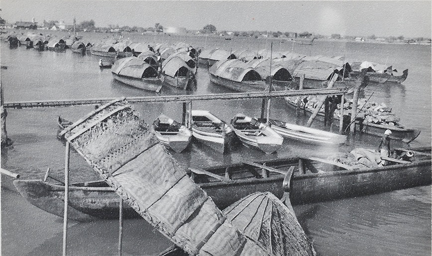 Boats & Backwaters of Travancore & Cochin - 3 Postcards 1920 - Past-India