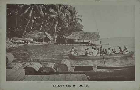 Cochin & Kerala Backwaters - 6 Old Postcards 1900 - Past-India