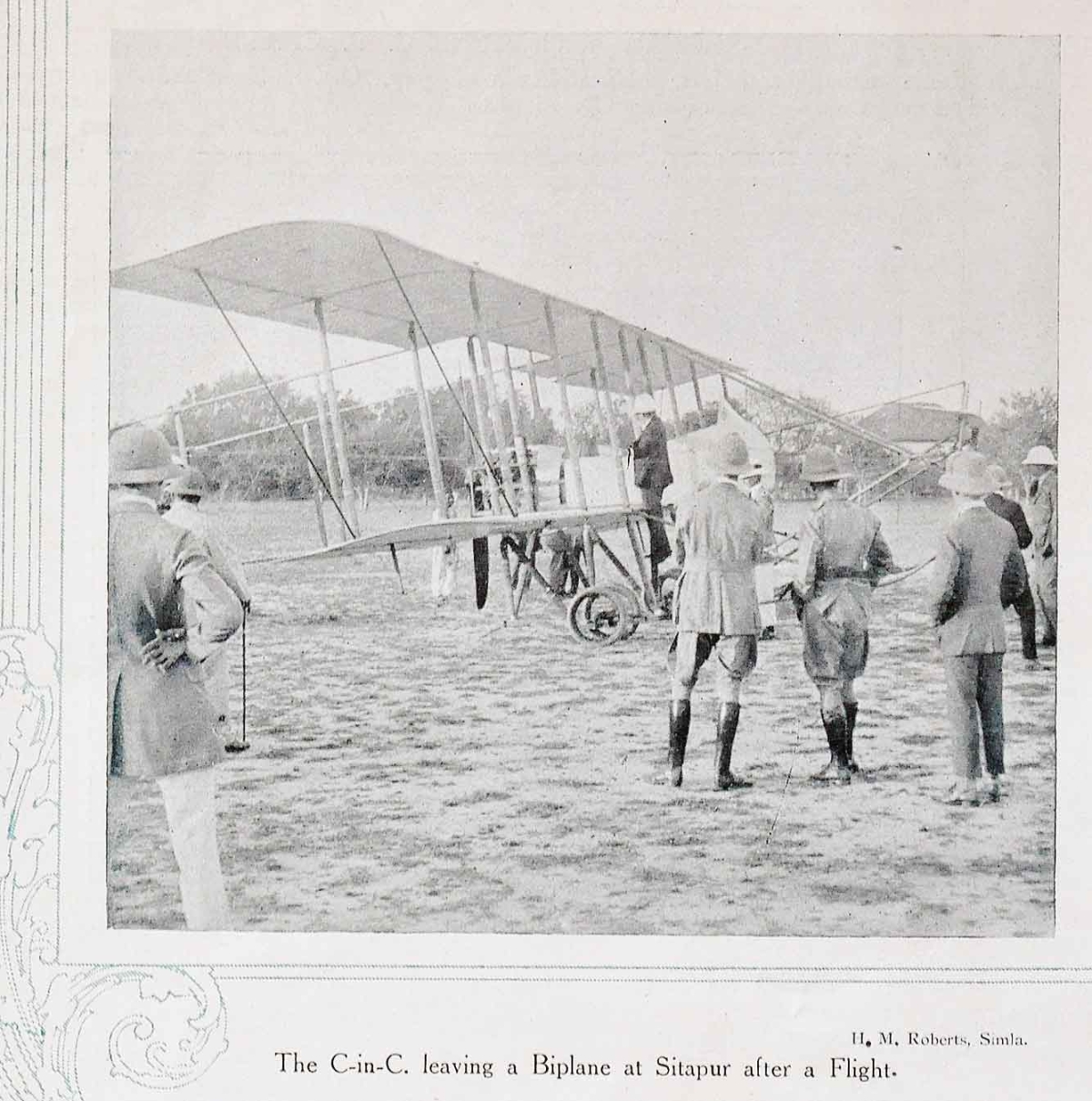 Early Aviation Biplane In British India Era, 1913 Times of India - Past ...