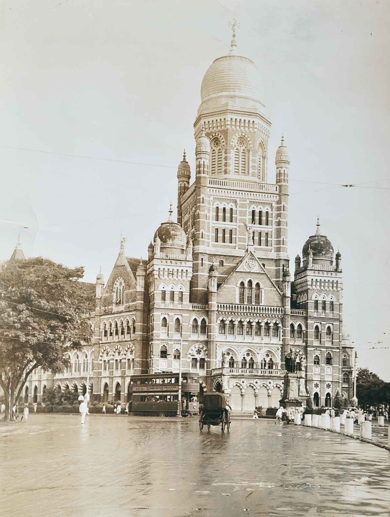 Municipal Corporation Building British Era Bombay, 2 Photos 1935 - Past ...