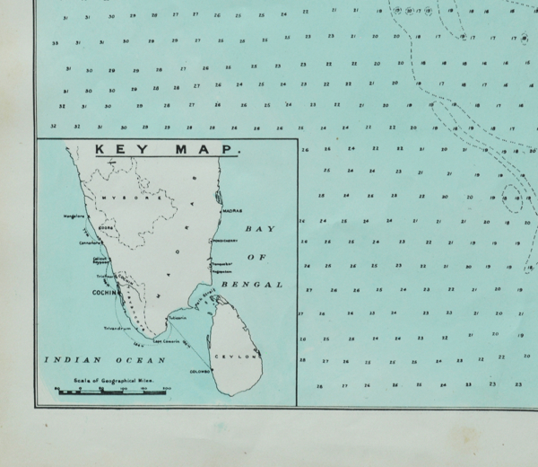 Construction of Willingdon Island Kochi, 1929 Map - Past-India