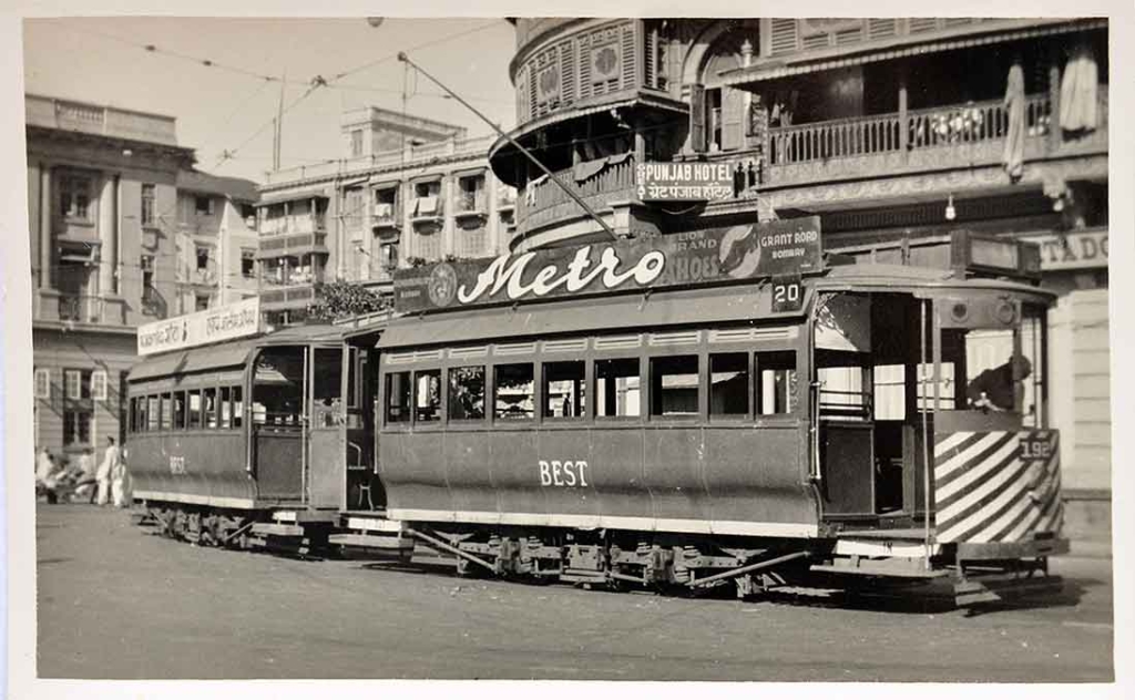 Bombay Tramway, Horse & Electric Trams - 5 Postcards 1900 - Past-India